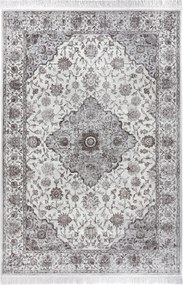 DOPREDAJ: 95x140 cm Kusový koberec Ghazni 105040 Grey Cream, 140x95, šedá, chodba / predsieň, ELLE Decoration
