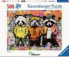 RAVENSBURGER Puzzle Chlupáči / 500 dílků / 49 x 36 cm