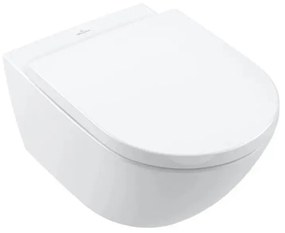 Villeroy & Boch 4670TS01 - Záv WC s prk SoftClose SUBWAY keramika/bílá