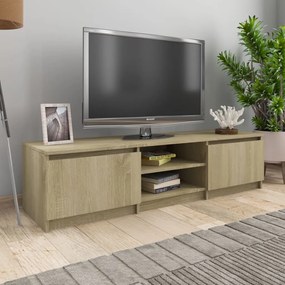 vidaXL Marketos TV stolek dub sonoma 140 x 40 x 35,5 cm kompozitní dřevo