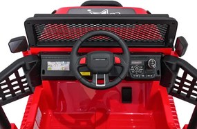 Elektrické autíčko Jeep BEAST 4x4 červené