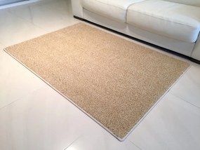 Vopi | Kusový koberec Color Shaggy béžový - 133 x 190 cm