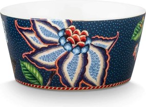 Pip Studio dárkový set misek Oriental Berry Blues Blue 12cm (Luxusní dárkový set s porcelánovými miskami)