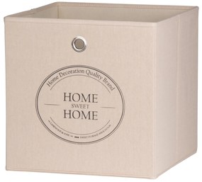 Finori úložný box s motivem Home sweet home