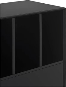 Černá komoda 166x98x45 cm Platt – Teulat