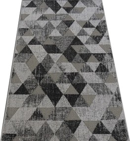Kusový koberec Lagos 1700 Grey (Dark Silver), 80x150, šedá, obývacia izba, Berfin Dywany