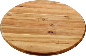 Servírovací tác na občerstvení z akátového dřeva, otočný, Ø 40 cm, Kesper