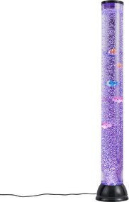 Bublinková trubice černá 90 cm vč. LED RGB - Zoop
