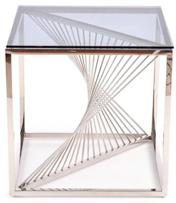 Halmar Konferenční stolek Infinity čtverec, sklo