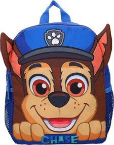 Chlapecký batoh Tlapková patrola – Paw Patrol - motiv Chase s 3D ušima - 7L