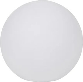 Kanlux 45933 - Venkovní lampa STONO 1xE27/20W/230V pr. 50 cm IP65 bílá