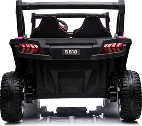 LEAN CARS Elektrické autíčko S618 růžové 4x4