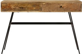 Psací stůl se zásuvkami 110 x 50 x 76 cm masivní mangovník 246718