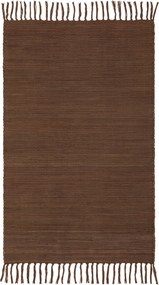 XXXLutz RUČNĚ TKANÝ KOBEREC, 70/120 cm, hnědá Boxxx - Vlněné koberce - 006767011452