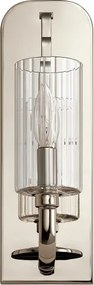 Quintiesse QN-KIMROSE1-PN -Nástěnné svítidlo KIMROSE 1xE14/40W/230V lesklý chrom