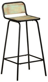 vidaXL Marketos Barové židle 2 ks masivní recyklované dřevo