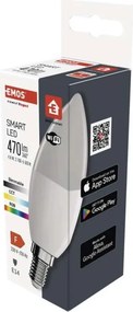 Chytrá LED žárovka GoSmart E14 4,8W 230V Wi-Fi RGB stmívatelná