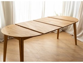 Massive home | Stůl rozkládací dubový kulatý Orbetello 90 cm do 190 cm