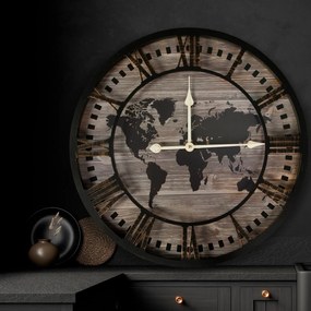 Dekorační nástěnné hodiny v koloniálním stylu