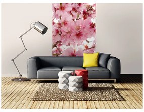 DIMEX | Vliesová fototapeta na zeď Květy jabloní MS-2-0108  | 150 x 250 cm | růžová, bílá, béžová