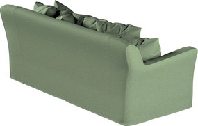 Potah na pohovku IKEA  Tomelilla rozkládací barva zelená látka pletený vzor