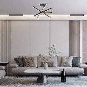 Rabalux Černé stropní LED svítidlo Matilde 490mm 30W 71270