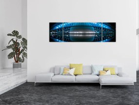 Obraz fotbalového stadionu (170x50 cm)