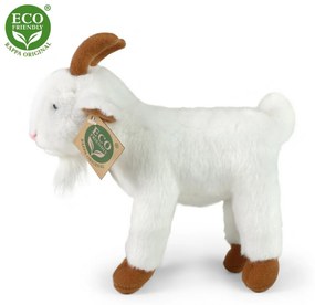 Rappa Plyšová koza stojící, 20 cm ECO-FRIENDLY