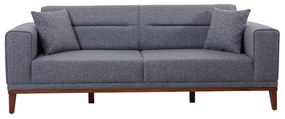 Atelier del Sofa 3-místná pohovka Liones 3 - Dark Grey, Tmavá Šedá