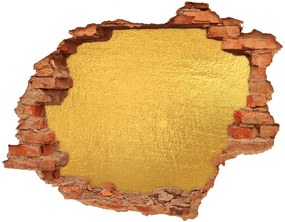 Wallmuralia Fototapeta díra na zeď Zlatá folie pozadí 90x70 cm