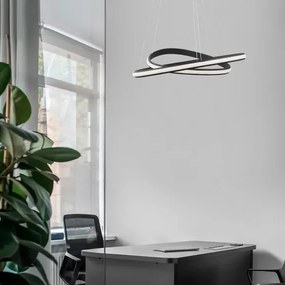 LED lustr Aries 59 černé