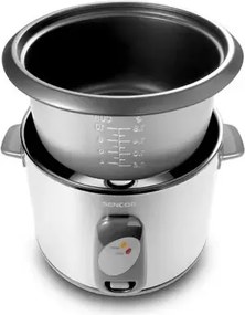 SENCOR SRM 1800SS stříbrná / Rýžovar / 700W / 1.8L