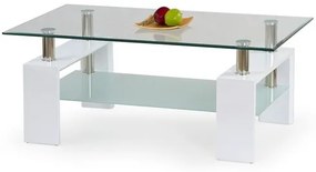 HALMAR Konferenční stolek Diana H 110x60x55cm - bílá
