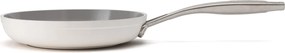 Elmich Nepřilnavá keramická pánev Zen 20 cm - krémově bílá