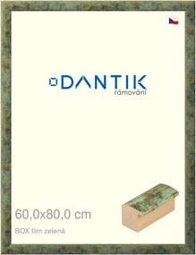 DANTIK rámeček 60x80 | BOX filmzelená (Plexi Čiré)