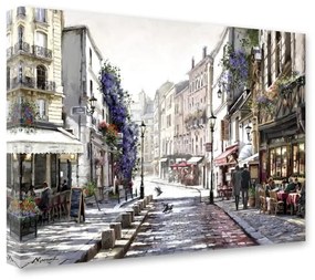 Obraz Styler Canvas Watercolor Paris II, 60 x 80 cm