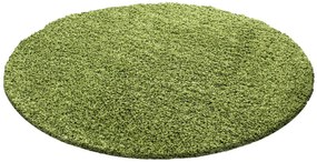Ayyildiz Kusový koberec LIFE 1500, kulatý, Zelená Rozměr koberce: 80 cm KRUH
