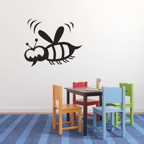 Samolepka na zeď - Včelka (60x51 cm) - PopyDesign