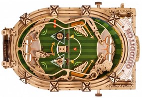 Ugears 3D dřevěné mechanické puzzle Harry Potter - Quidditch Pinball
