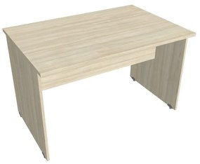 Stůl jednací rovný 120 cm - Hobis Gate GJ 1200 Dekor stolové desky: akát, Dekor lamino podnože: akát