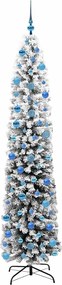 Umělý vánoční stromeček Zelená 240 cm PVC, ocel a plast 3395051