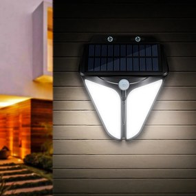 Bezdoteku LEDSolar 30 nástěnná lampa se sensorem, bezdrátové, 1W, studená barva