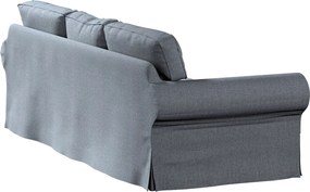 Potah na pohovku IKEA Ektorp 3-místná rozkládací, NOVÝ MODEL 2013 barva šedá látka pletený vzor