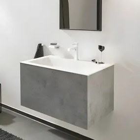 Hansgrohe Finoris 110 matná bílá / Umyvadlová baterie / Push-Open výpu
