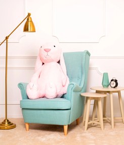 Velký plyšový králík FIGO růžový 120 cm