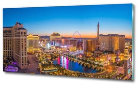 Wallmuralia Foto obraz sklo tvrzené Las Vegas USA 100x50