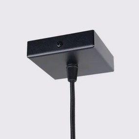Závěsné svítidlo SOLLUX KARBON 1 černá GU10 1x10W bez žárovky SL.1573