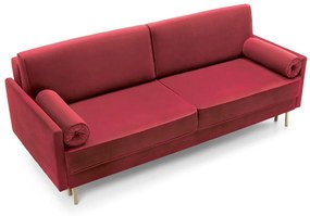 Casarredo - Komfort nábytek Rozkládací pohovka AZULO látka Riviera 91, nohy zlaté
