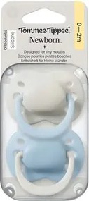 Tommee Tippee Newborn Boy / Silikonový dudlík / 0-2 m / 2 ks