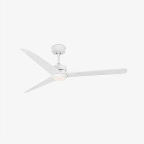FARO 33722 NUU L LED, bílá, stropní ventilátor s DC motorem - FARO